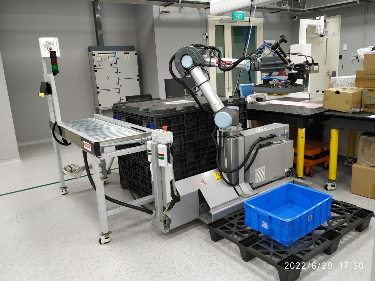 Automation & Robotics Cell: (Tech-Biz) RC10 Collaborative Palletizer (Demo) - A*STAR Scientific ...