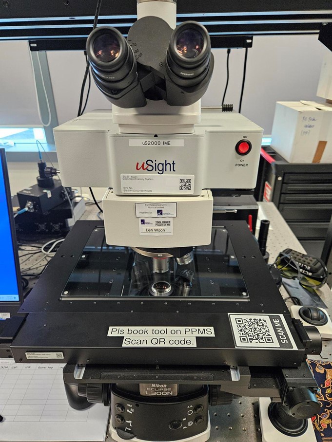 Microscopy: Micro-Spectroscopy uMap system L300 - A*STAR Scientific ...