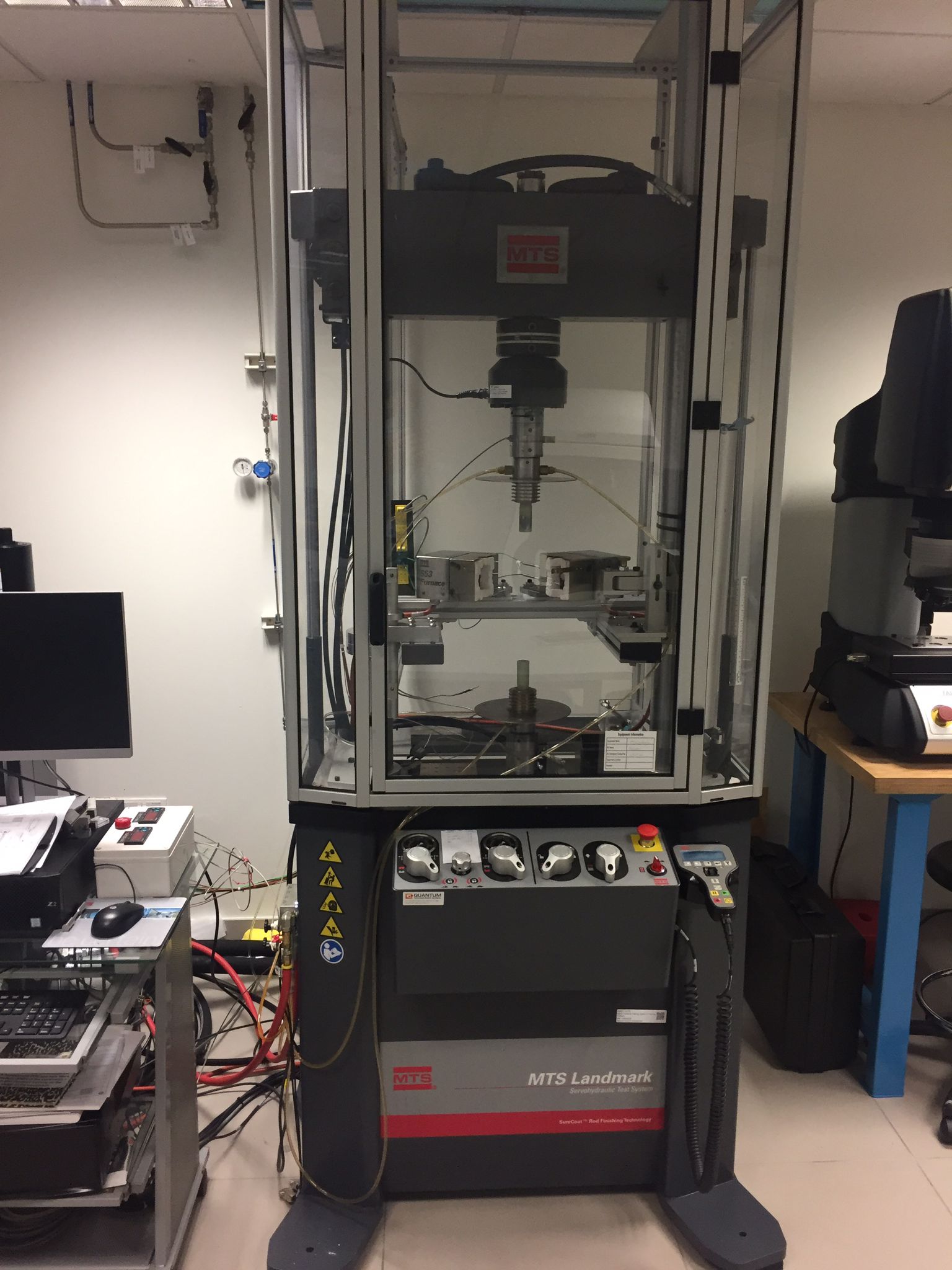 Mechanical properties: Servo-Hydraulic System 100kN (MTS Landmark) - A ...