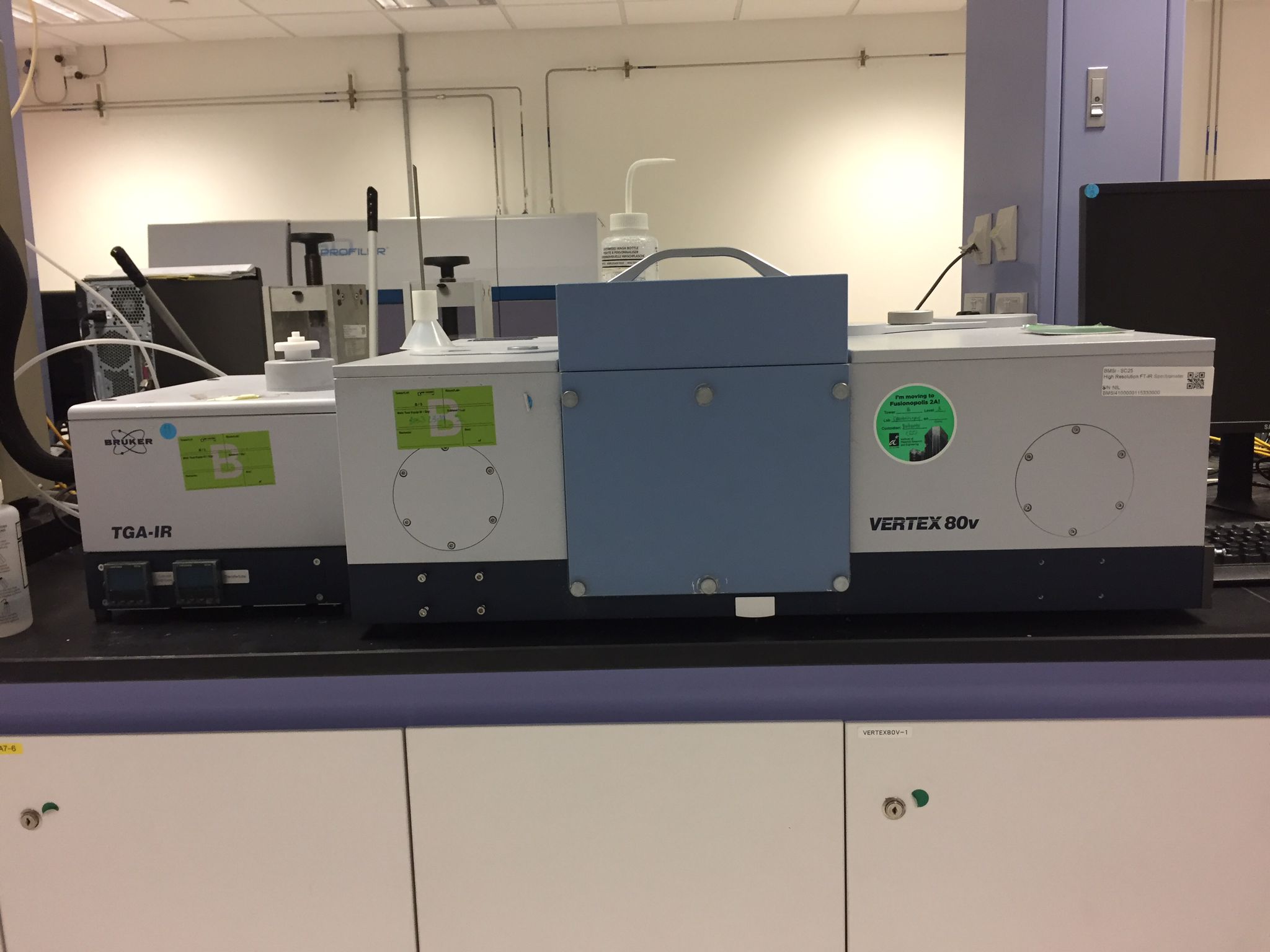 Spectroscopy: High Resolution FTIR (Bruker Vertex 80v) - A*STAR ...