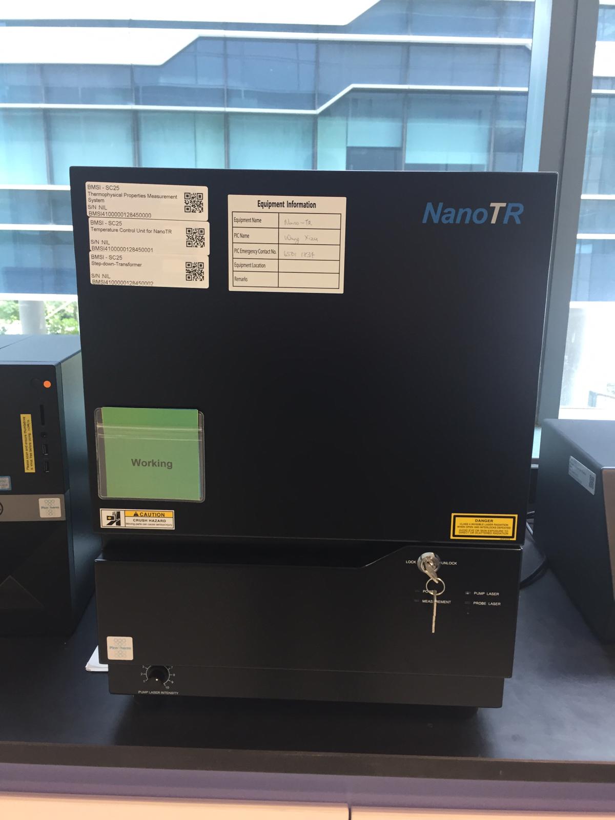 Physical properties: Thermoreflectance system (NETZSCH Japan, NanoTR ...