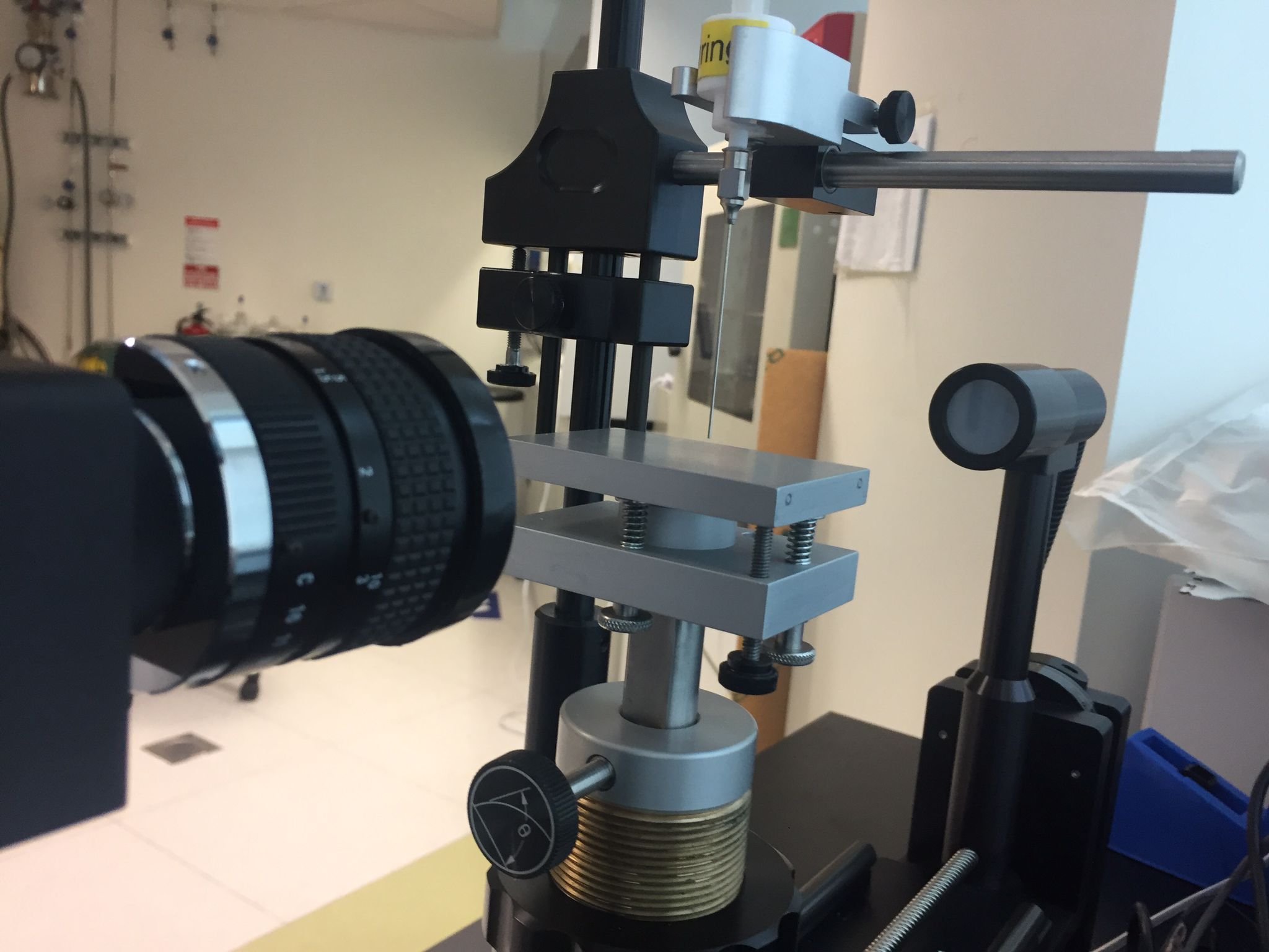 Physical properties: Contact Angle Goniometer (Rame-Hart 590-U1) - A ...